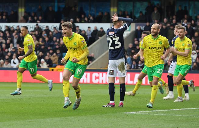 Millwall v Norwich City - Sky Bet Championship Norwich City s Jon ...