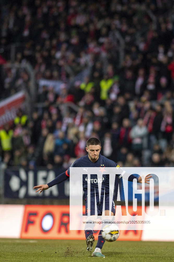 Christos Zafeiris of Slavia in the match Dynamo Ceske Budejovice - SK ...