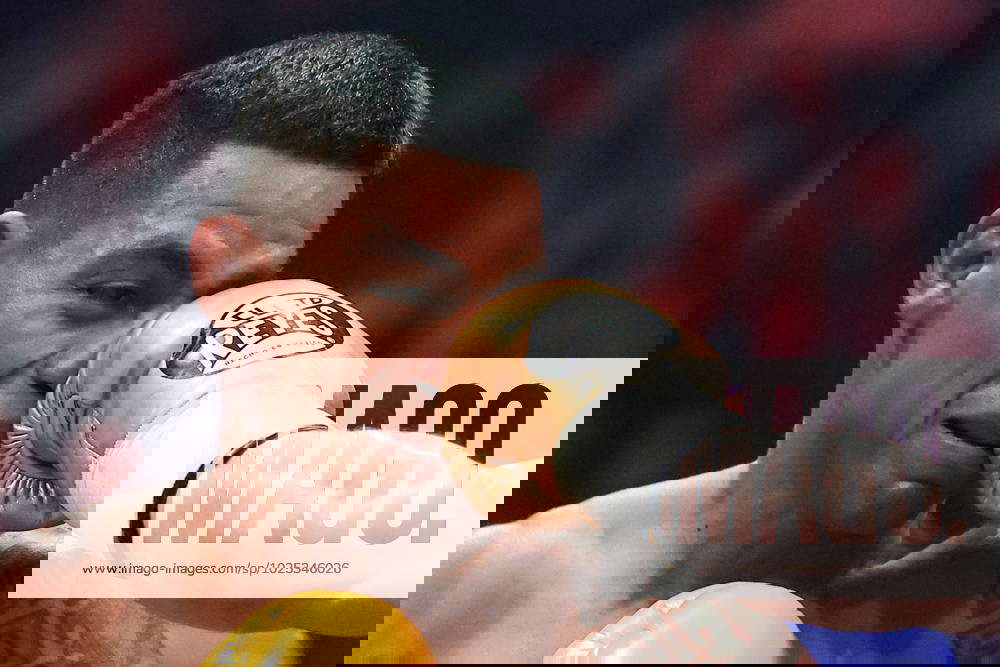 RUSSIA, YEKATERINBURG - MARCH 7, 2023: Boxer Ricardo Nunez from Panama ...