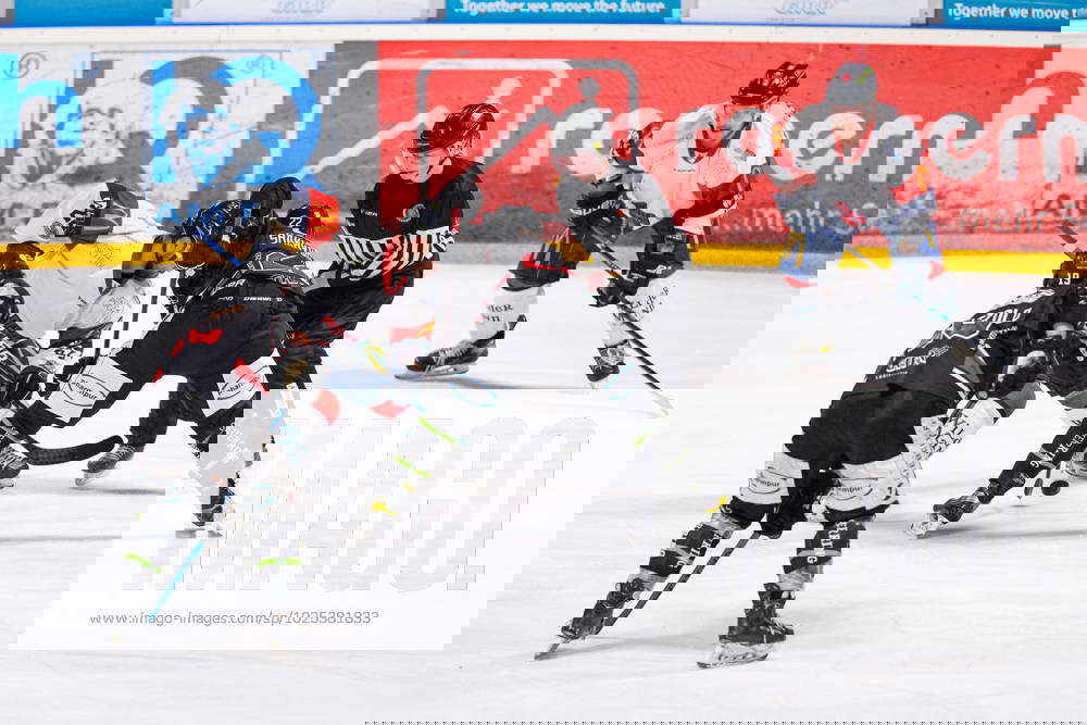 v l Max Petzold 19 EHC Königsbrunn , Matteo Miller 22 VfE Ulm Neu Ulm ...