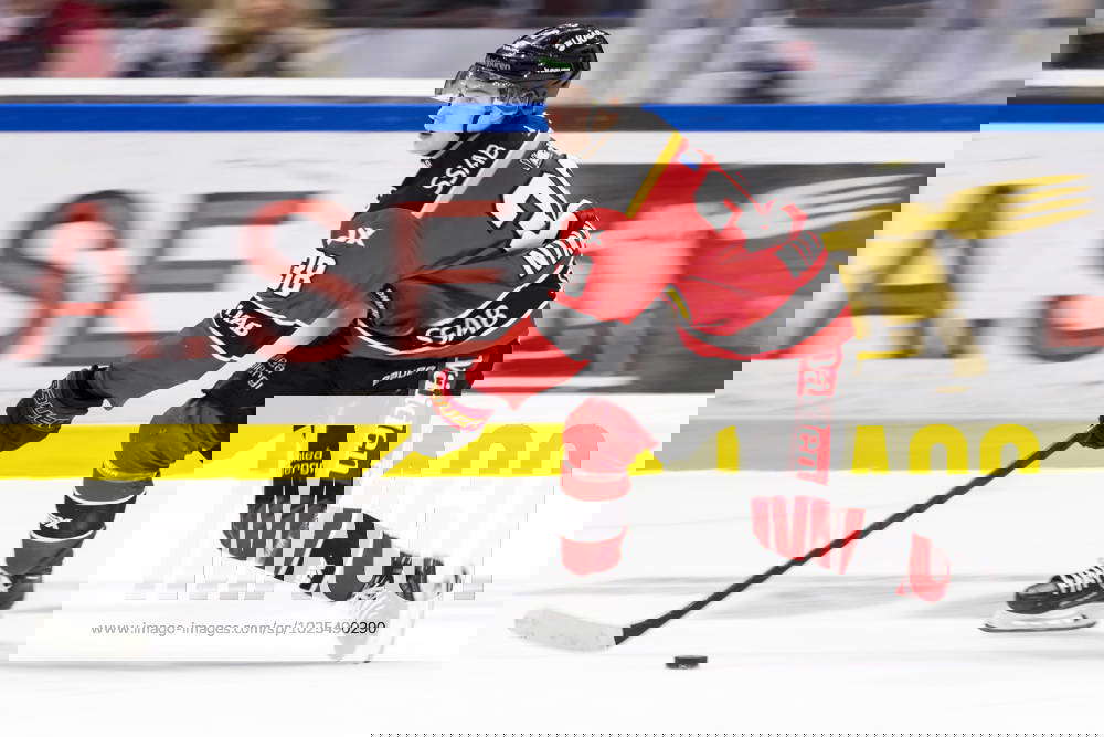 230309 Lulea Olli Nikupeteri during ishockey match in SHL between Lulea and Malmö Redhawks on