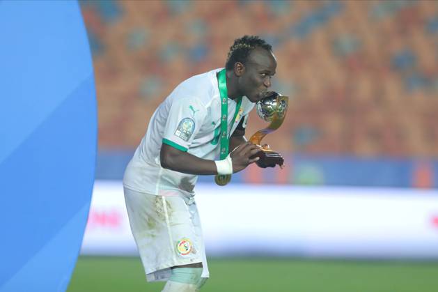 Egypt, Cairo, 11 March 2023 - Dynamo Kiev player Samba Diallo of ...