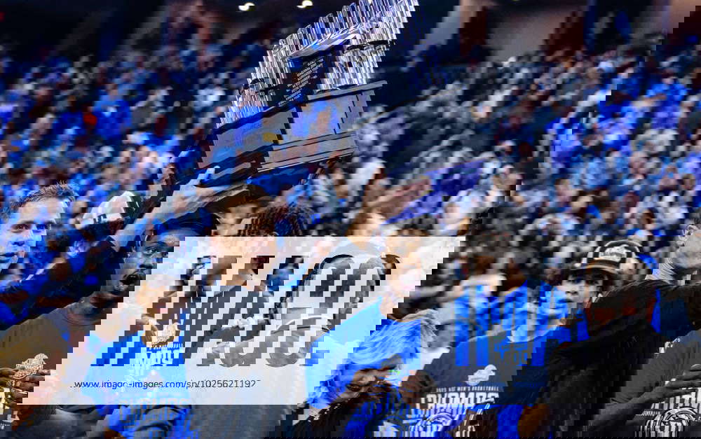 March 11, 2023: Duke Blue Devils head coach Jon Scheyer raises the ACC ...