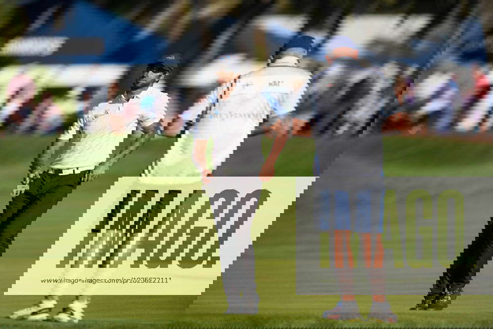 March 11, 2023, Ponte Vedra Beach, Florida, United States: Aaron Rai (L ...