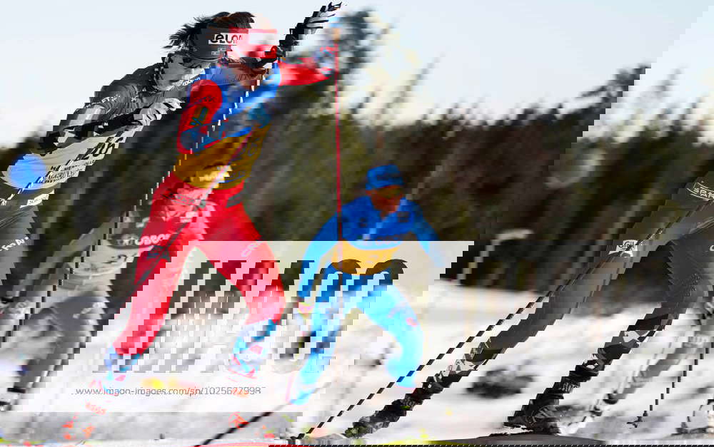 230312 Nora Sanness of Norway competes in womens 50 km free technique ...