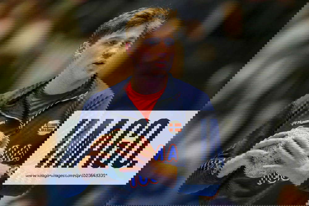 EM-kvalifisering handball, herrer, Norge - Serbia Bergen 20230312. Norges Goran Sogard Johannessen f