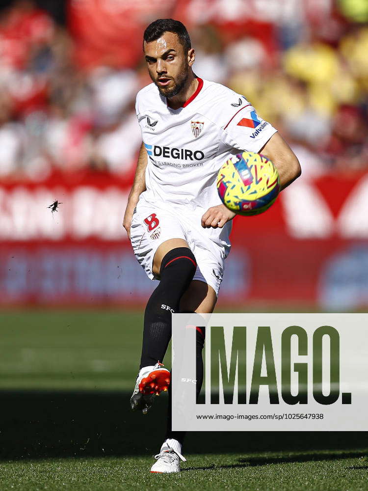 ESP: Sevilla FC-UD Almeria. La Liga Santander Joan Jordan of Sevilla FC ...