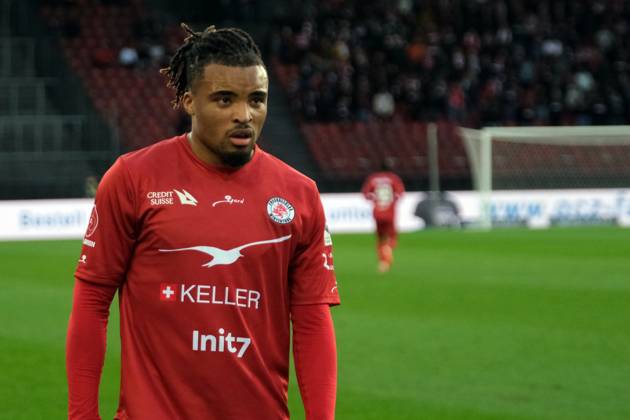 Fc Winterthur Forward Samuel Ballet (17) Credit Suisse Super League ...