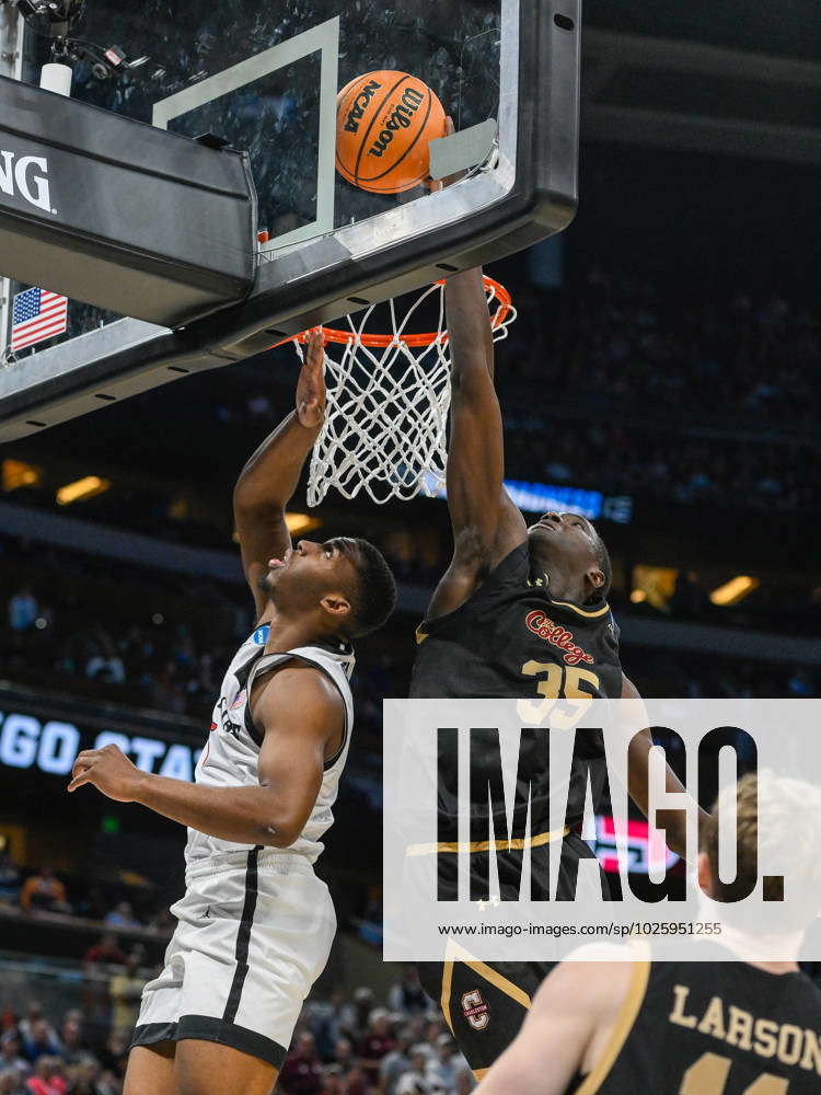 March 16, 2023: San Diego State Aztecs guard Lamont Butler (5) drives ...