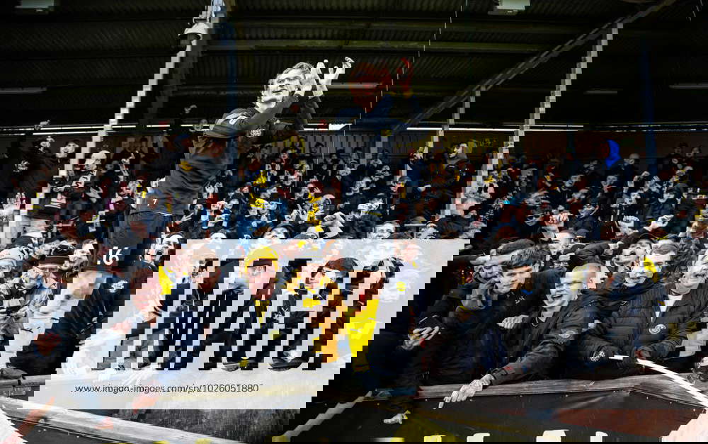 230318 Mjällbys Alexander Johansson celebrates after the semi-final in ...