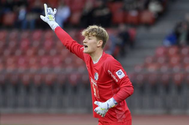 Goalkeeper Pascal Loretz, FCL, FC Zurich FC Lucerne, Super League, Football