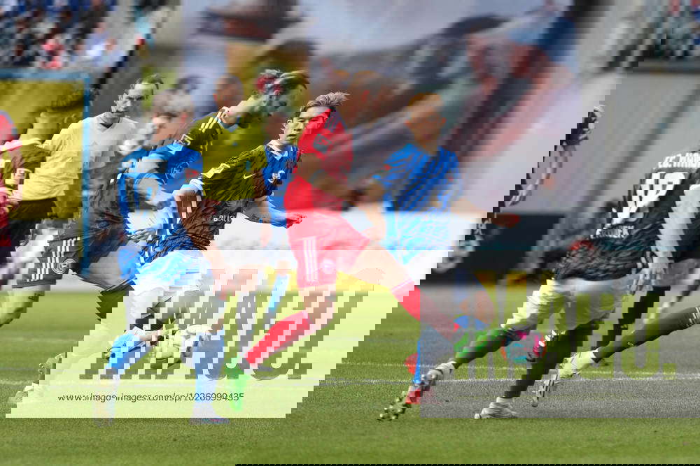 front Jorit Hendrix Fortuna vs Dong Gyeong Lee Rostock GER, FC Hansa ...