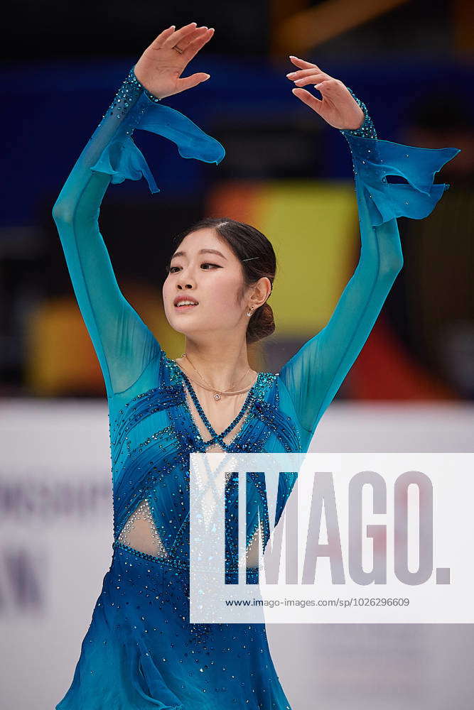(230322) -- SAITAMA, March 22, 2023 -- Lee Haein of South Korea ...