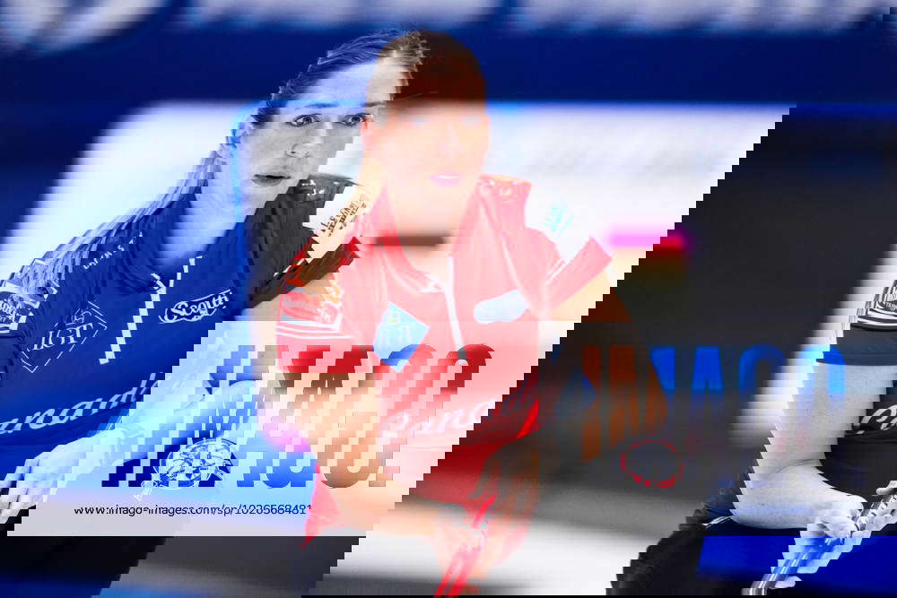 230326 Briane Harris of Canada competes in the bronze medal match ...