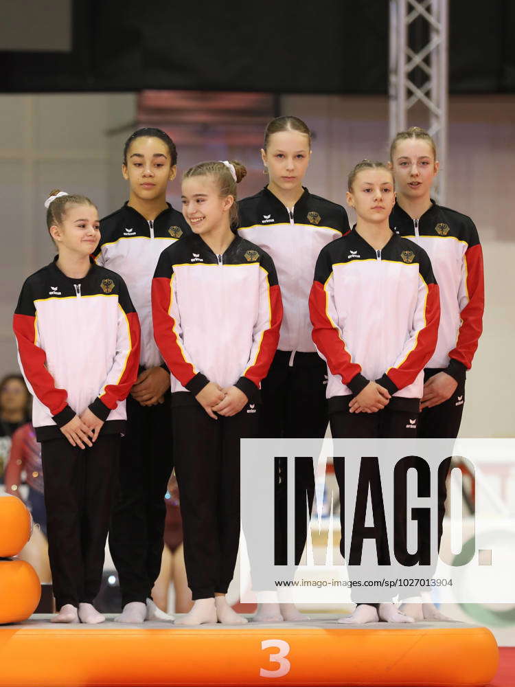 April 1, 2023, Jesolo, Italy: Team GERMANY made of AMALIA PREUSS ...
