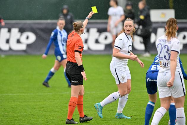 AA GENT VS ANDERLECHT Kimberley Smit (18) of Anderlecht pictured during ...