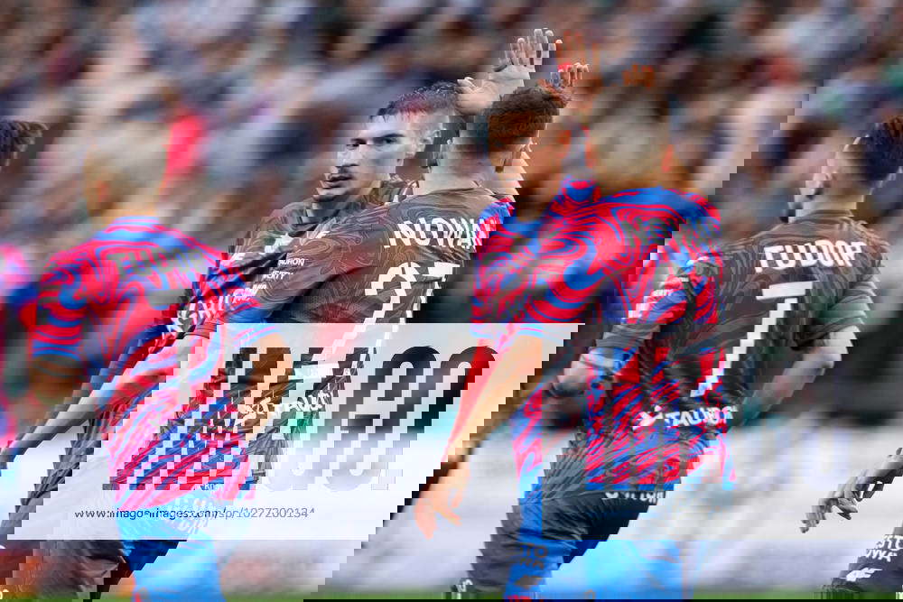 Warsaw, Poland: Fran Tudor, Zoran Arsenic, Bartosz Nowak of Rakow ...