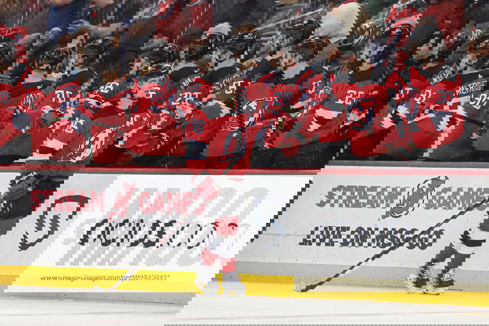 NHL, Eishockey Herren, USA Columbus Blue Jackets at New Jersey Devils ...