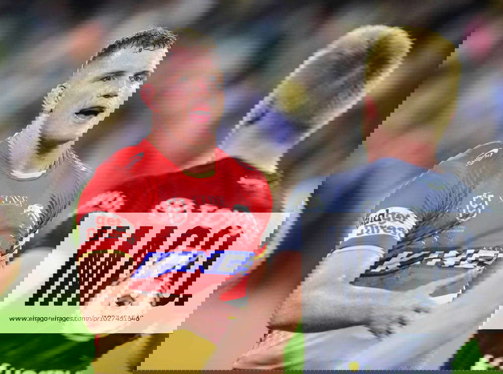 NRL COWBOYS DOLPHINS, Tom Gilbert of the Dolphins congratulates Cowboys ...