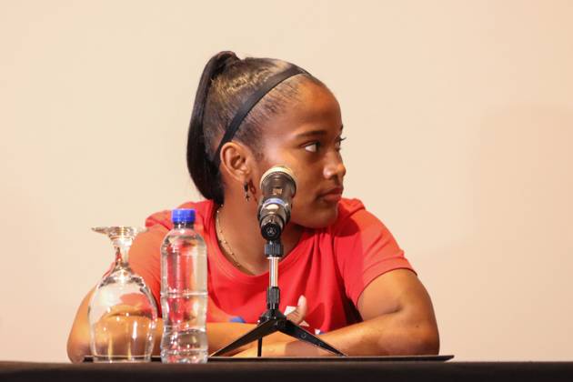 Costa Ricas national team, Nationalteam youngest player Sheika Scott at ...