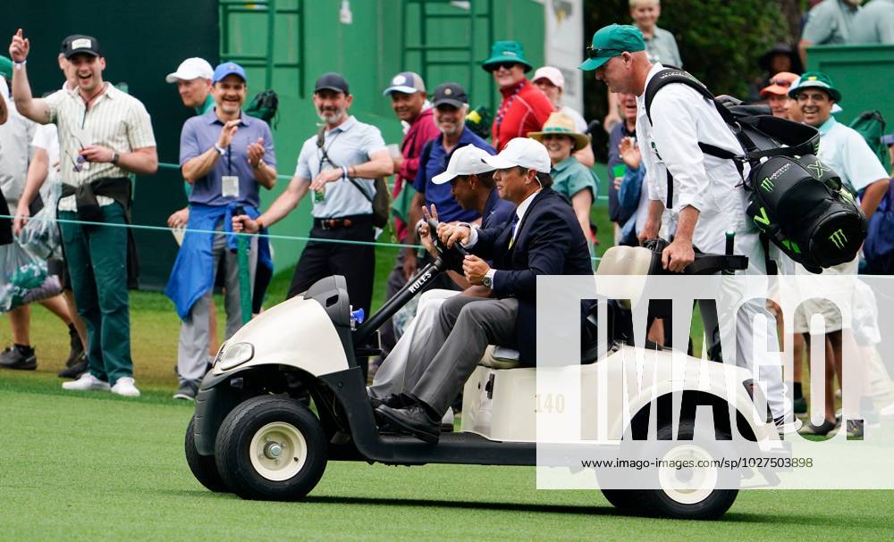 Syndication: The Record Apr 7, 2023; Augusta, Georgia, USA; Tiger Woods ...