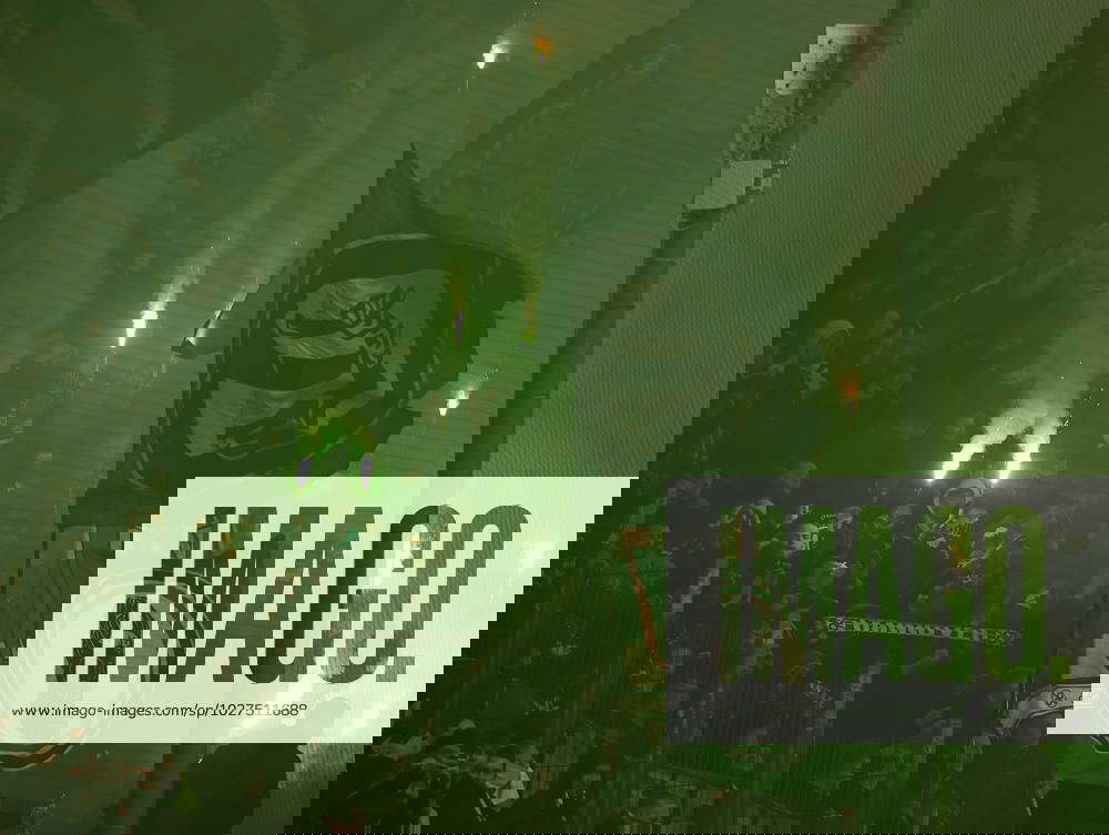 Pyro in the fan block of Hannover football, men, season 2022 2023, 2 BL ...