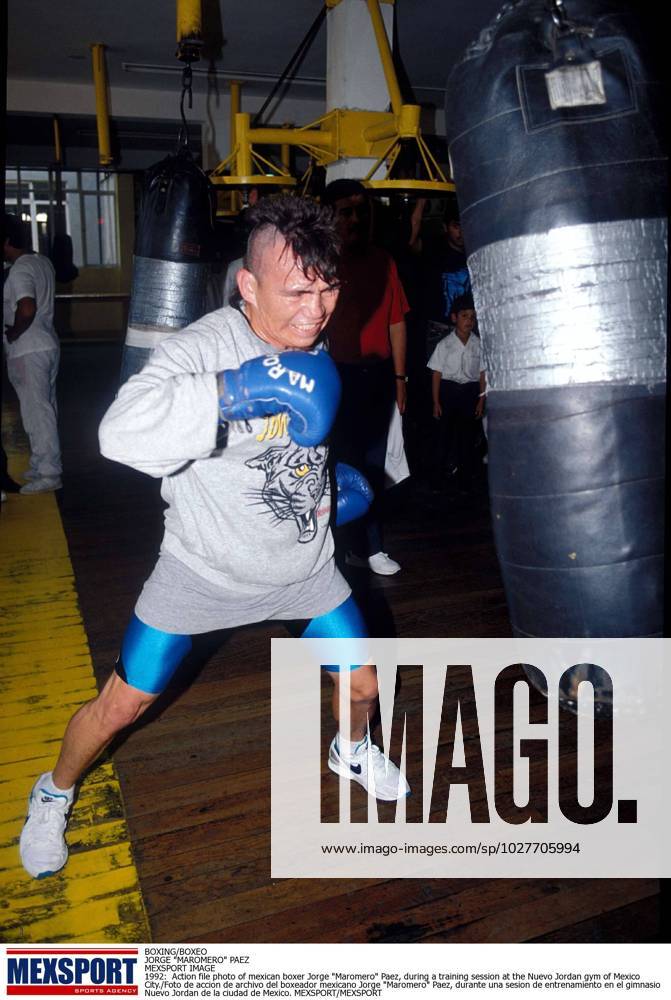 BOXING PAEZ BOXING BOXEO JORGE "MAROMERO" PAEZ MEXSPORT IMAGE 1992 ...