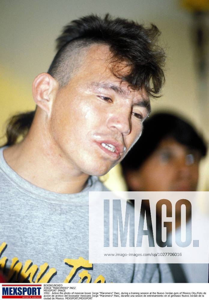 BOXING PAEZ BOXING BOXEO JORGE "MAROMERO" PAEZ MEXSPORT IMAGE 1992 ...
