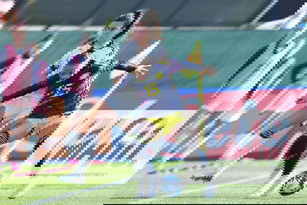 Woman friendly match Italy v Colombia Sofia Cantore of Italy,Ana Maria ...