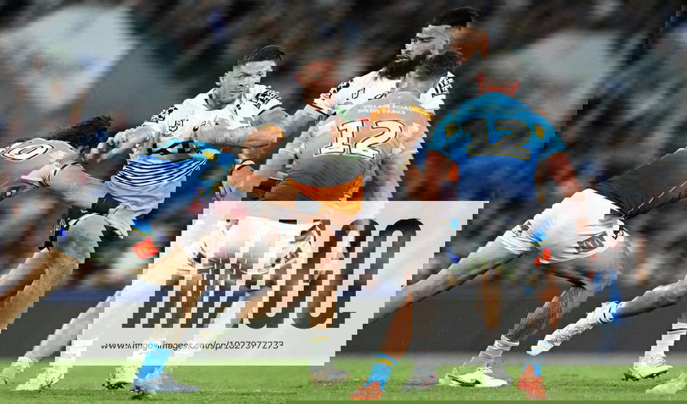 NRL TITANS BRONCOS, Corey Jensen of the Broncos during the NRL Round 7 ...