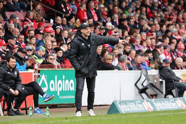 Coach Christopher Brauer TeBe Football Regionalliga Nordost 2022 2023 ...