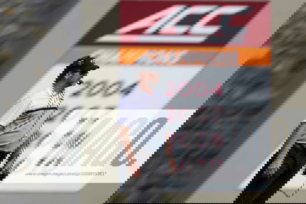 April 15, 2023: Virginia Tech Hokies head coach Brent Pry looks on ...