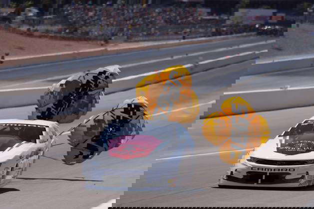 LAS VEGAS, NV - APRIL 14: Aaron Stanfield (3 PRO) Janac Brothers Camaro ...