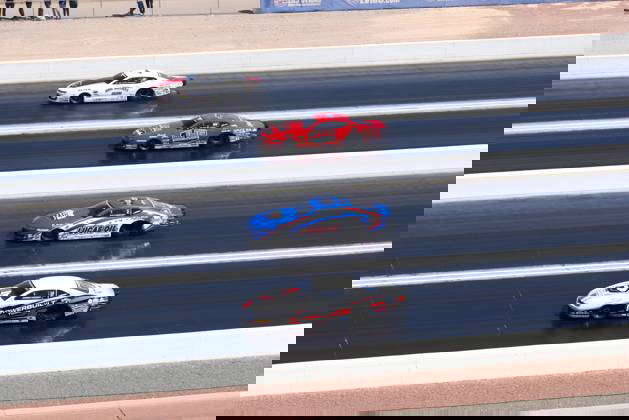 LAS VEGAS, NV - APRIL 14: Aaron Stanfield (3 PRO) Janac Brothers Camaro ...