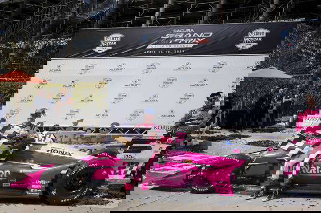 Long Beach, California, USA: 27 Kyle Kirkwood of Andretti Autosport ...