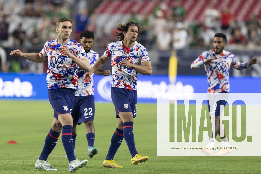 Shaq Moore and Cade Cowell of USA during the game United States vs ...