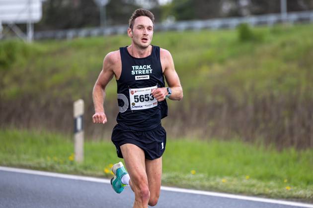 50 Jacobi road race in Griesheim, 23 04 2023 Marius Lau Eintracht ...