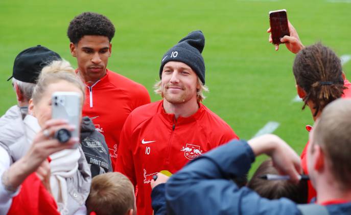RB Leipzig Training 1 Bundesliga Leipzig, 14 05 2024, Training center ...