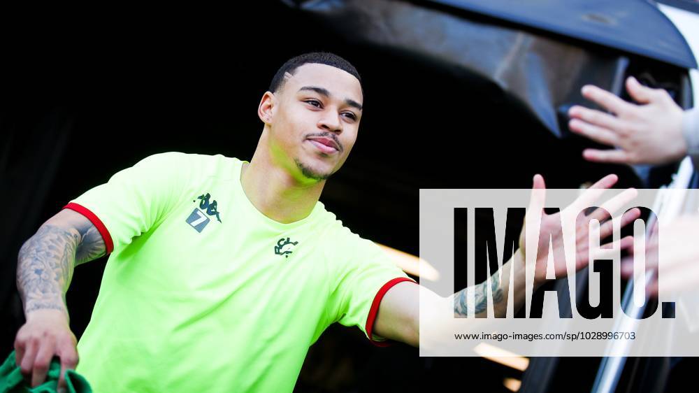 BRUGGE, BELGIUM - APRIL 29: Kehrer Emilio forward of Cercle Brugge ...