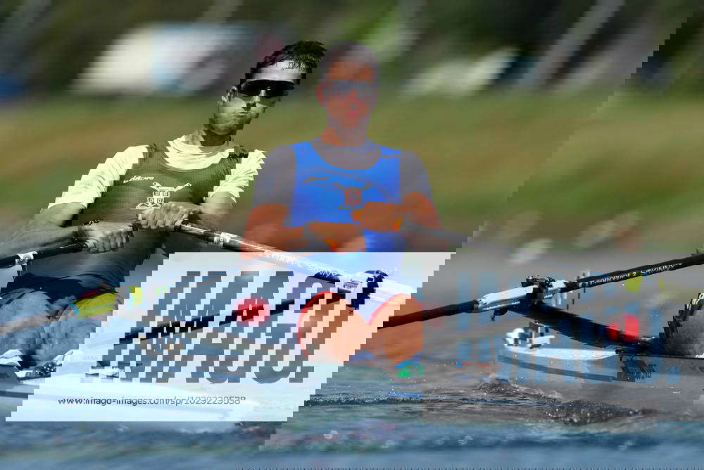 World Rowing Cup 2023 ZAGREB, CROATIA - MAY 05: Nikolaj Pimenov of ...