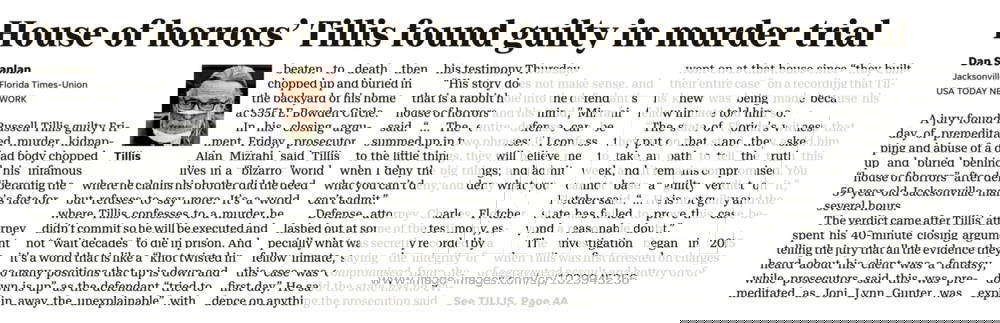 News: News: Joni Lynn Gunter Murder Feb. 12, 2017; Jacksonville, FL ...