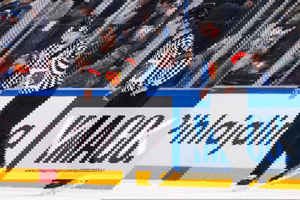 230523 Linesman Andre Schrader and referee Mike Langin during the 2023 ...