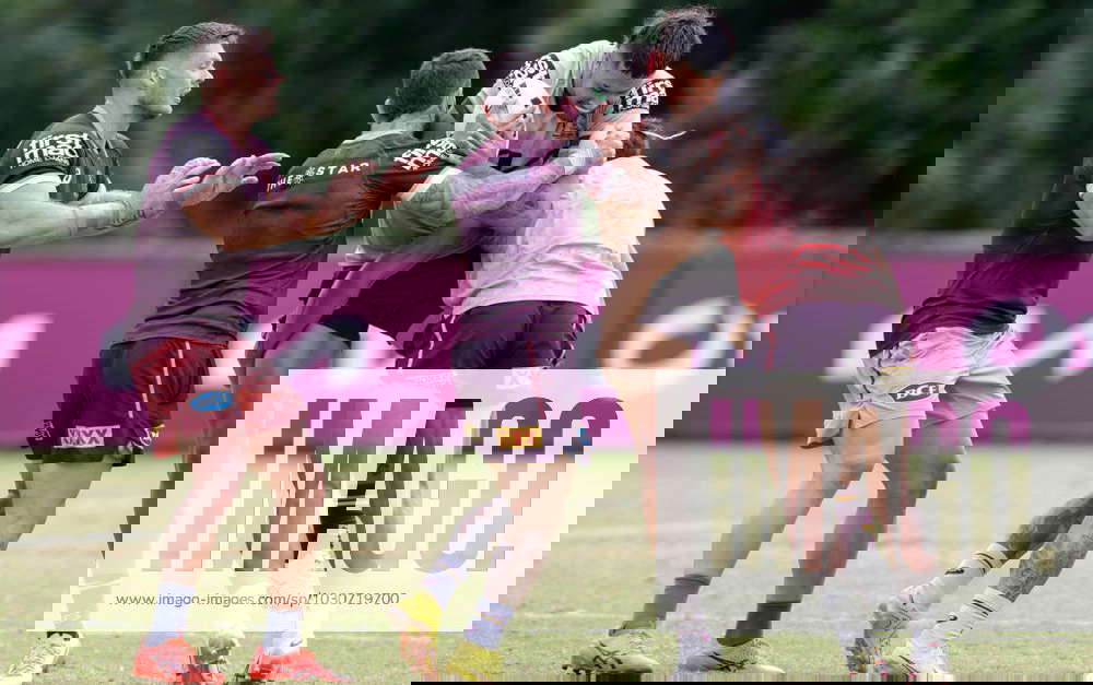 NRL BRONCOS TRAINING, Xavier Willison is seen during a Brisbane Broncos ...