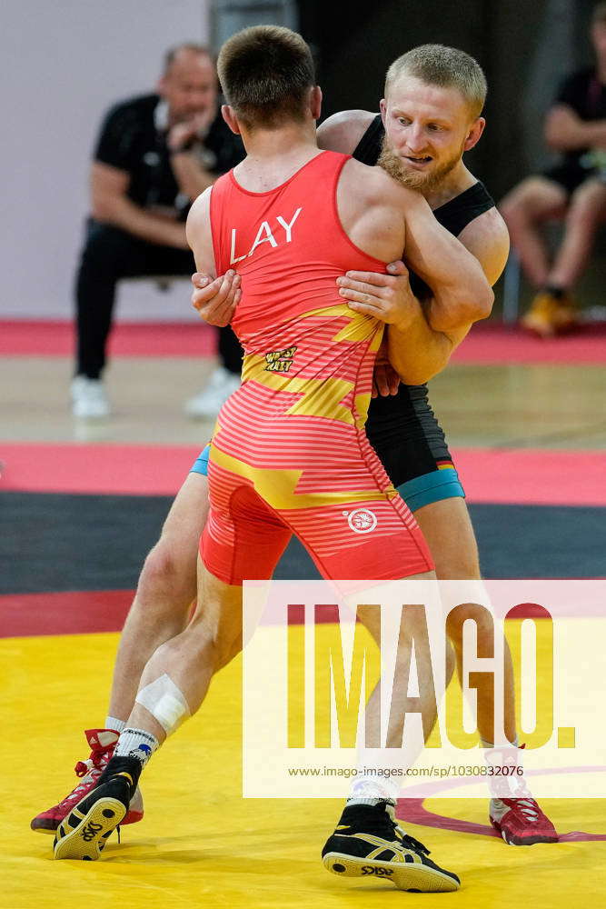 Louis Lay SVG Nieder Liebersbach, red in the fight, fighting, fighting ...