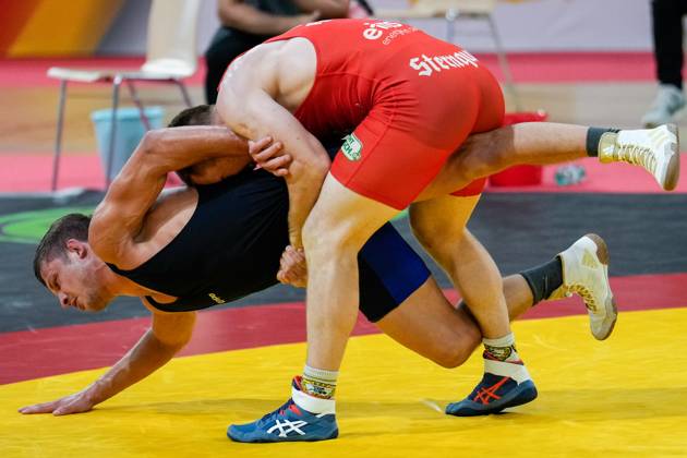 Maximilian Schwabe KSV Pausa, red in the fight, fighting, fighting ...