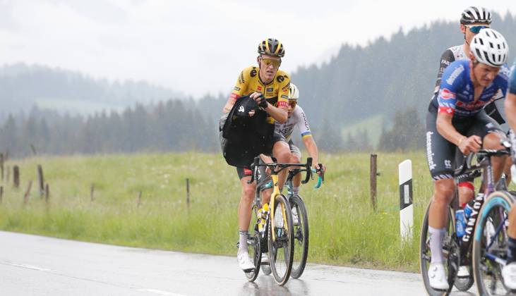 TDS 3 stage Robert Gesink NED Team Jumbo Visma 12 06 2023 Col de Mosses ...
