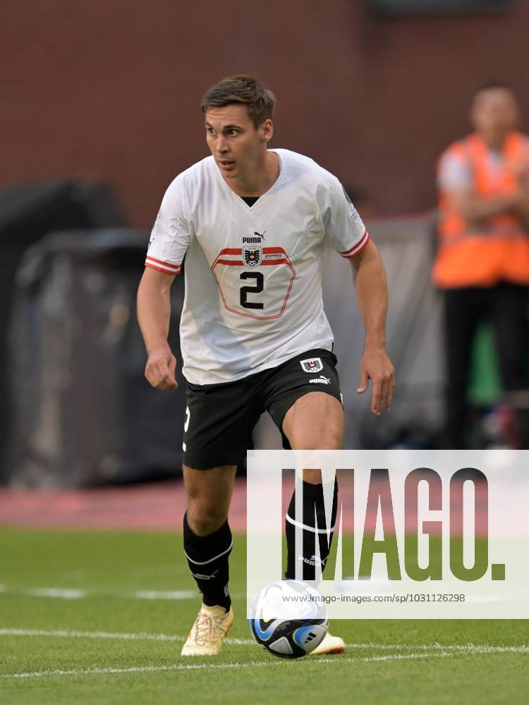 BRUSSELS - Maximilian Wober of Austria during the UEFA EURO, EM ...