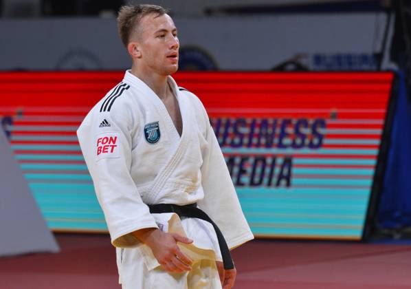 Russia Judo Competitions 8467179 24.06.2023 Russia s Ivan Chernykh and Aram Grigoryan compete in