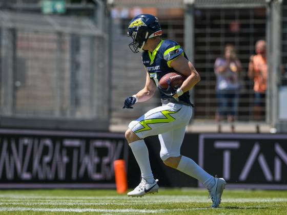 Louis Geyer Stuttgart Surge 7, touchdown, Stuttgart Surge vs Milano ...
