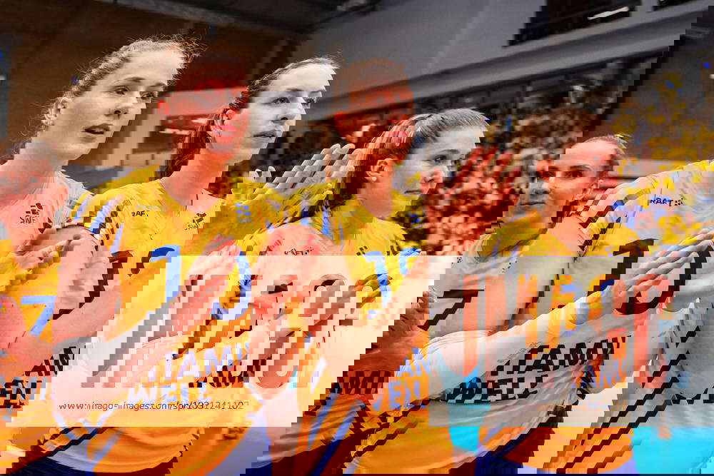 Anna Haak, Isabelle Haak, Julia Nilsson and Vilma Julevik of Sweden ...